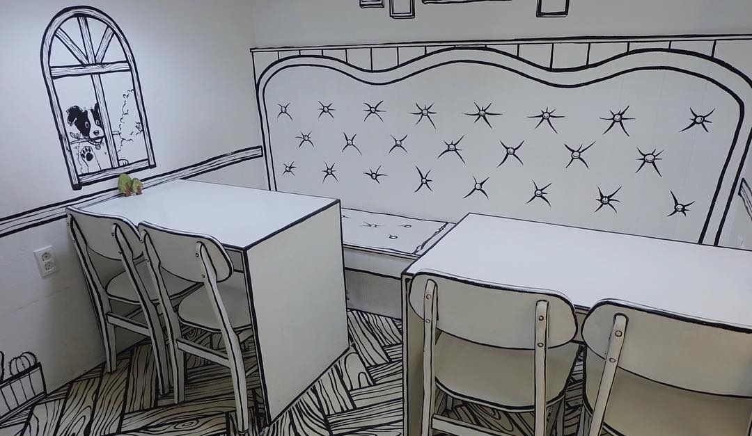 This Café Looks like a Paper Cartoon! — The Beat 92.5