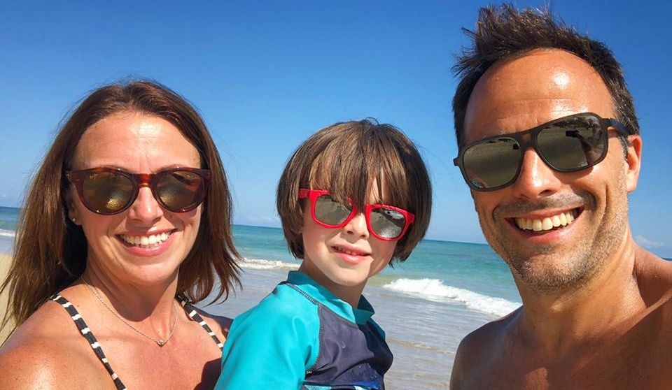 Sébastien Benoit et sa famille en vacances à Punta Cana — Rythme 105.7