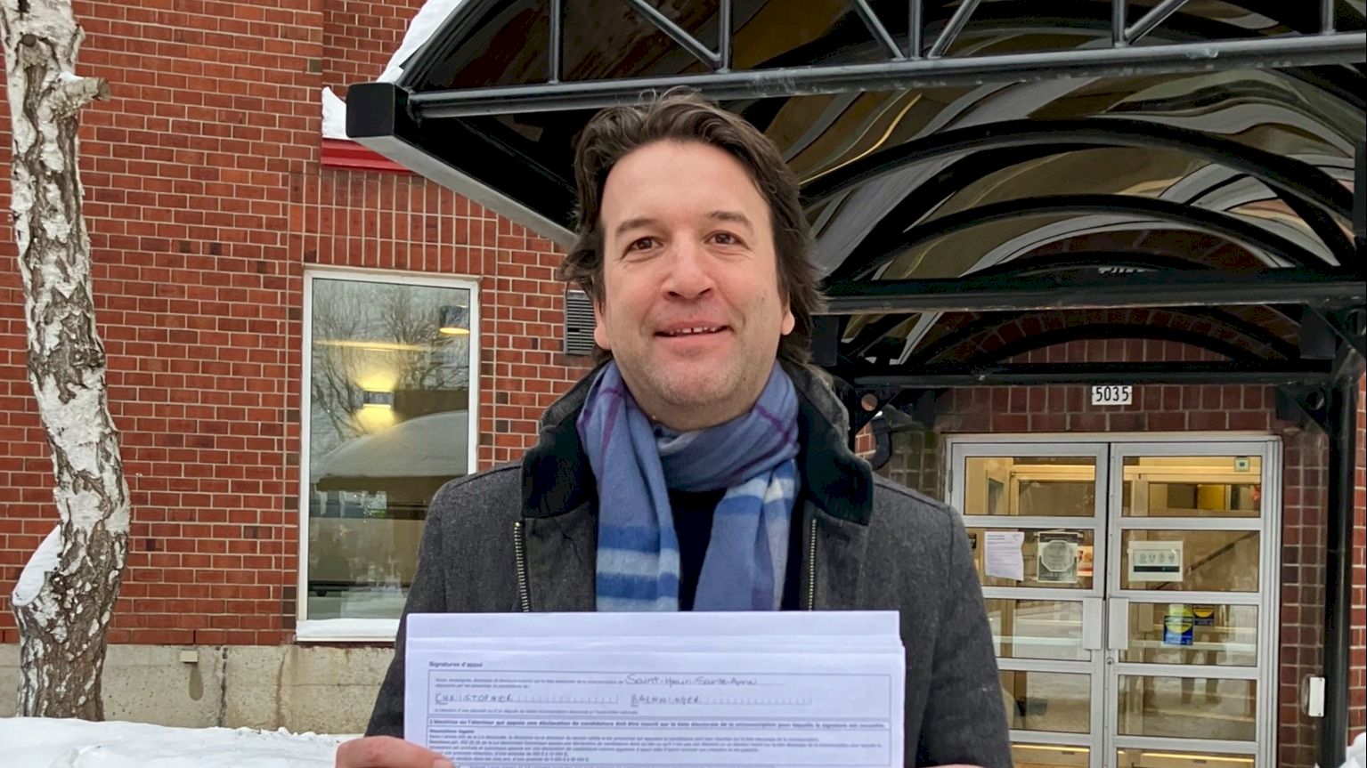 Christopher Baenninger, «étrange» sur Twitter | Candidat libéral: «Un ...