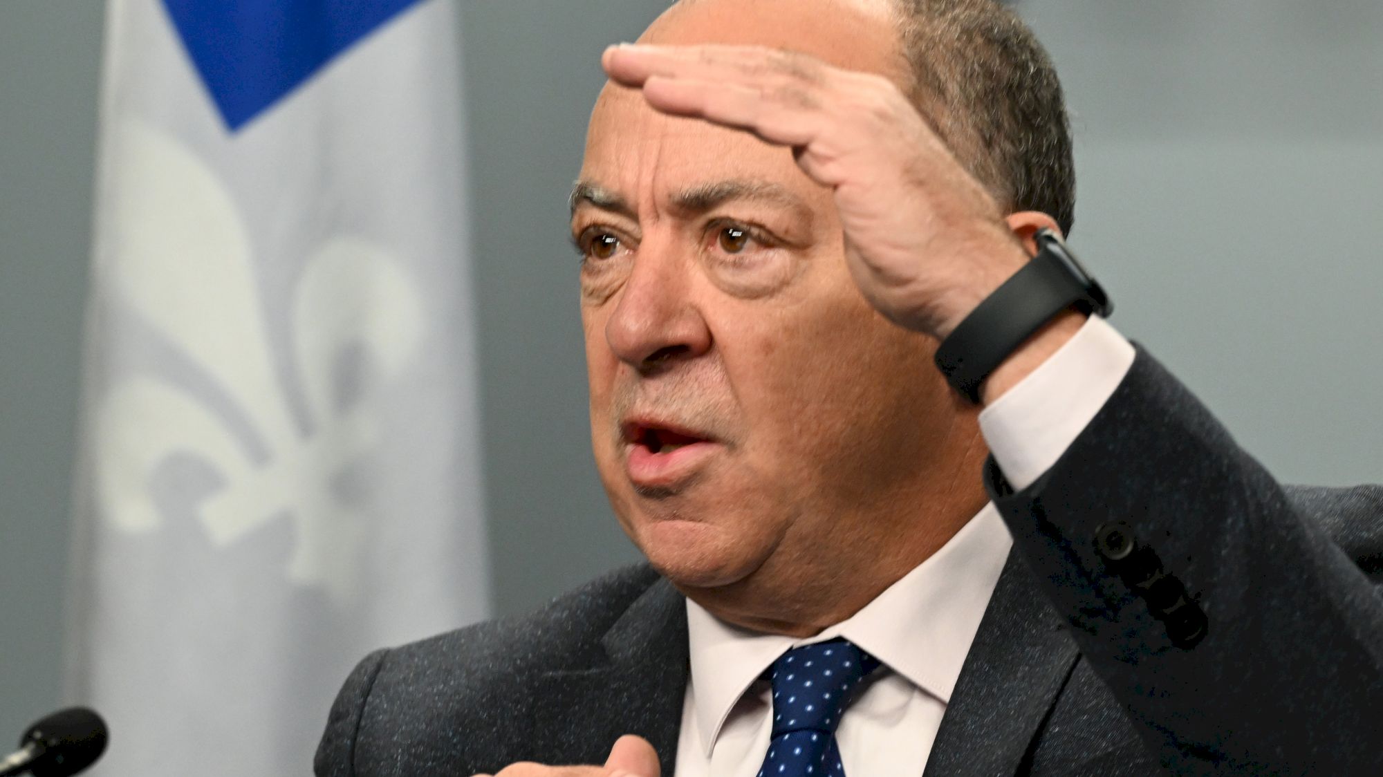 Réaliste, mais déterminé au micro de Paul Arcand | Christian Dubé: le ...