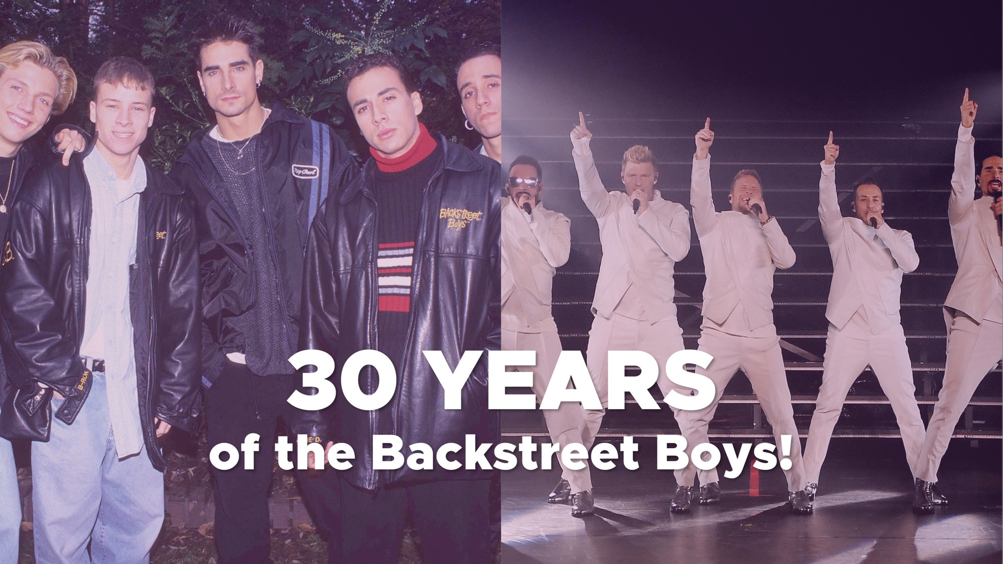 PHOTOS | 30 years of the Backstreet Boys! — The Beat 92.5