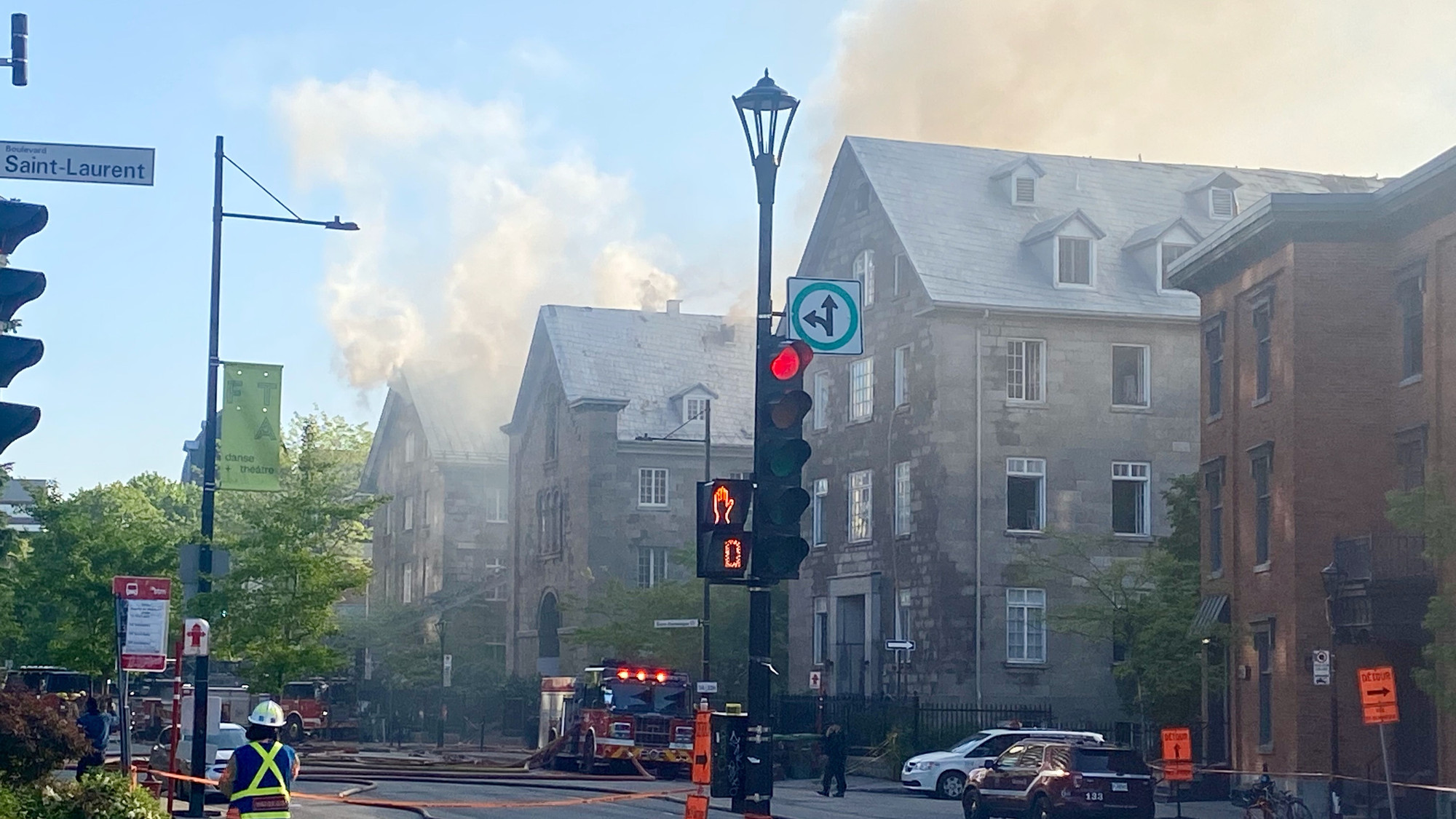 Montréal | Monastère du Bon-Pasteur: l'incendie n'est toujours pas ...