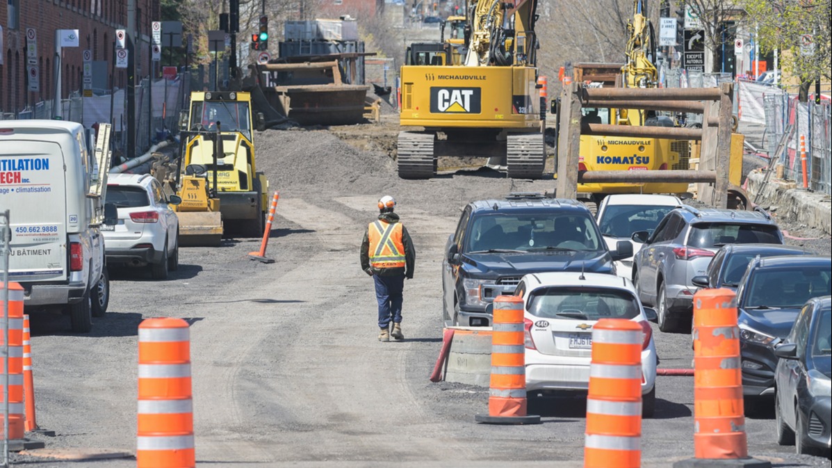51 chantiers majeurs à Montréal | Mobilité Montréal: «On va redoubler d ...