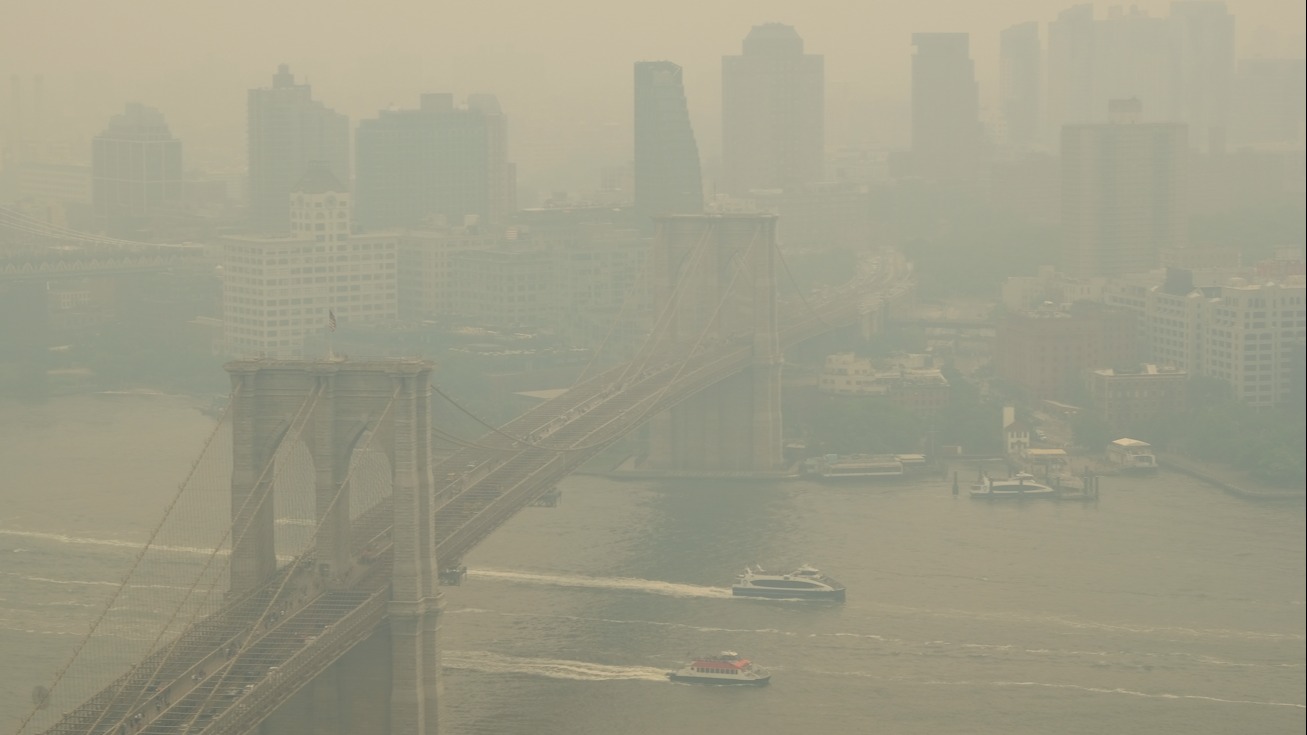 New York affectée par les feux | «La pollution atmosphérique ne connaît ...