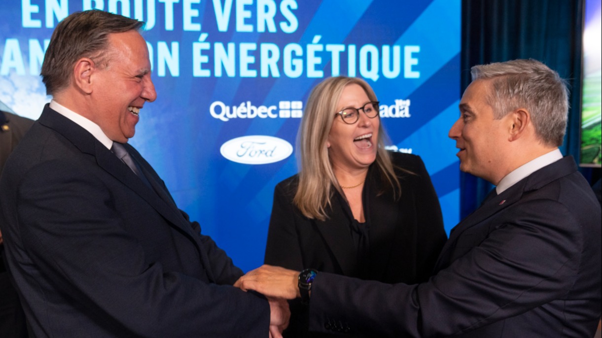 Usine Ford à Bécancour: Québec et Ottawa versent 644 millions $ — 98.5 ...