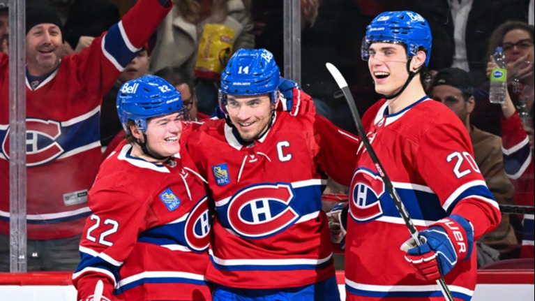 Les machettes sportives avec Jeremy Filosa | Le 1er trio des Canadiens ...