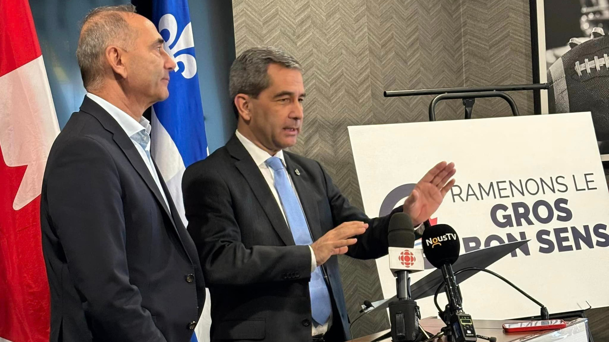 Politique fédérale | La tournée québécoise du «Gros Bon Sens» s'arrête ...