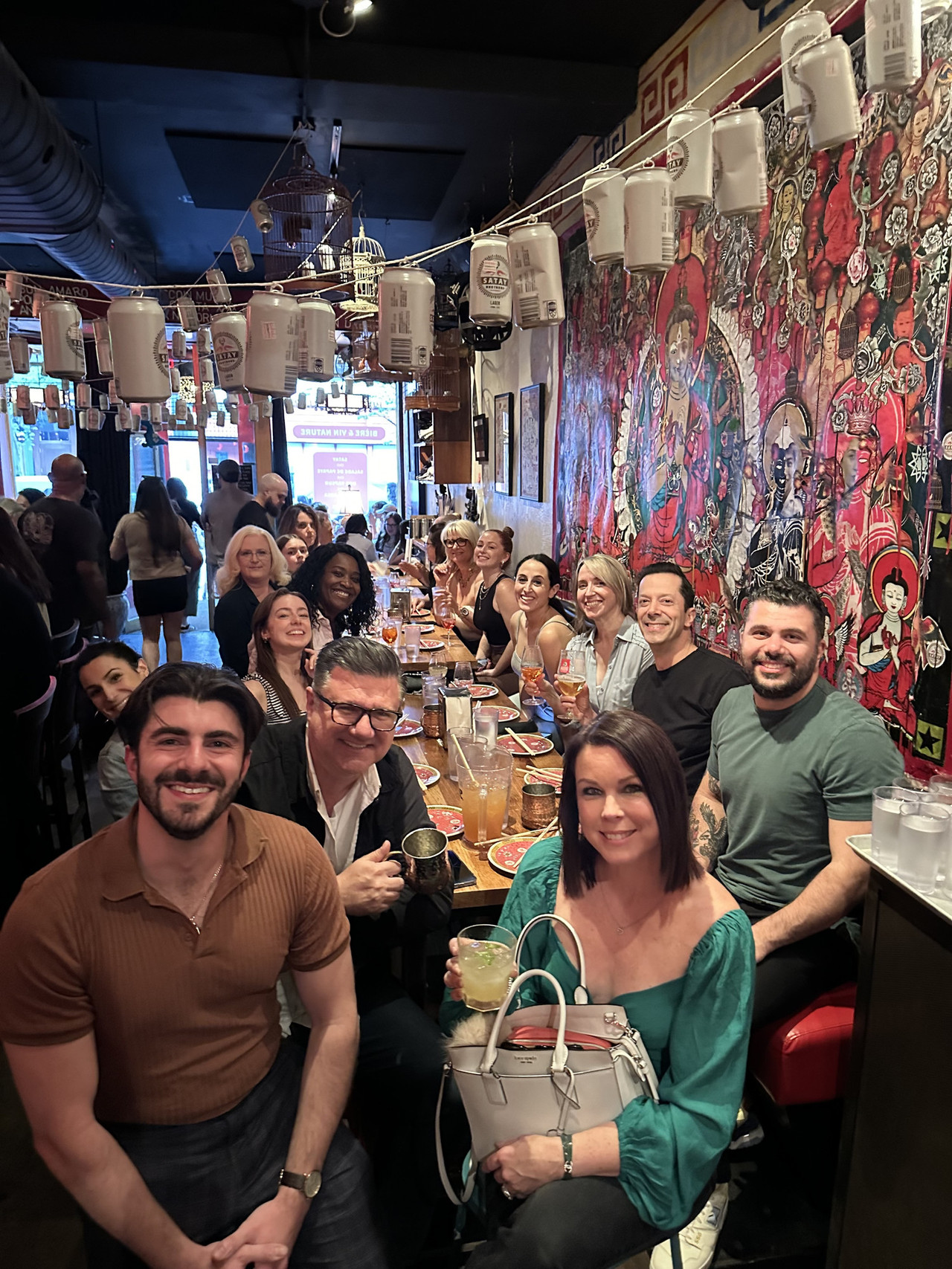 PHOTOS | The Beat's Staff Night Out at Satay Brothers! — The Beat 92.5