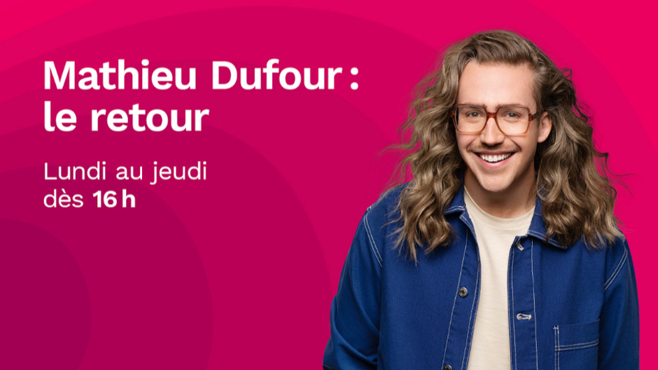 Entrevue FUNKY avec Mathieu Dufour pour son arrivée à Rythme ! — Rythme 98.3