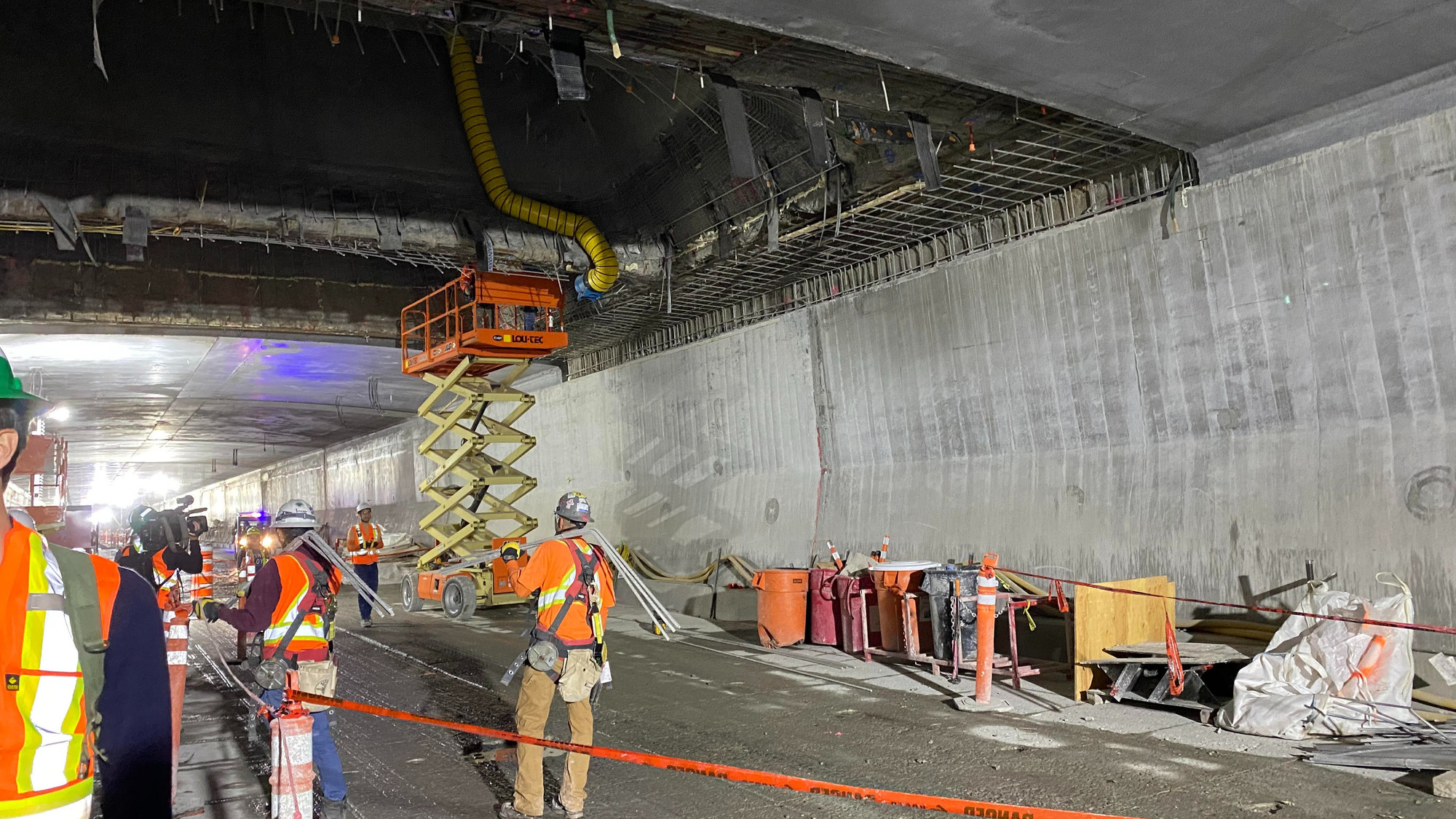 Délais supplémentaires pour le chantier du tunnel Louis-Hippolyte-la ...