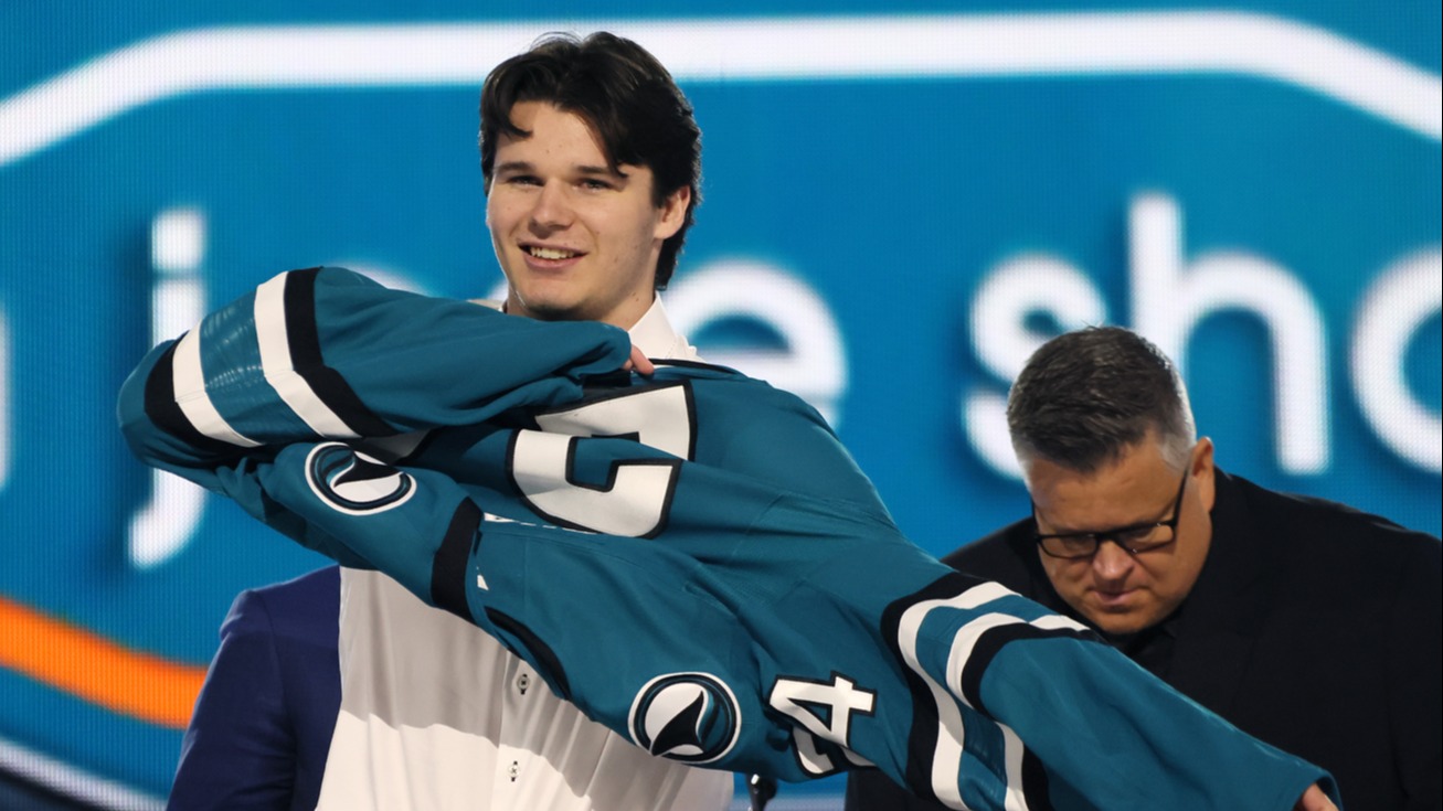 Repêchage LNH 2024 | Sam Dickinson avec les Sharks — FM93