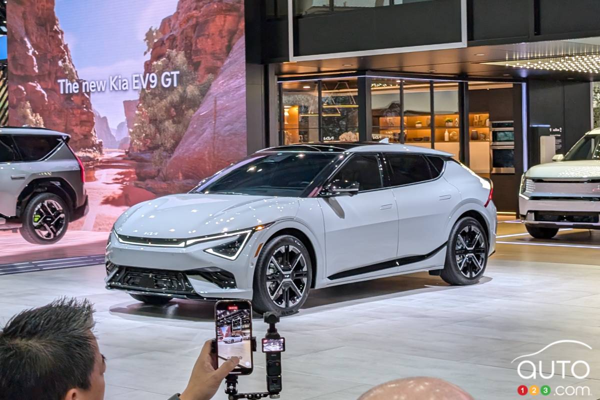 Los Angeles 2024 : une première révision majeure pour le Kia EV6 — 96.9 CKOI