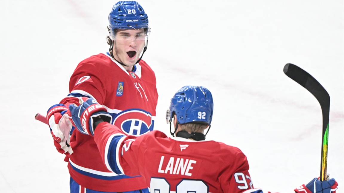 Le travail de Patrik Laine | «Son rythme s'améliore à 5 contre 5» -Martin St-Louis — 98.5 Montréal