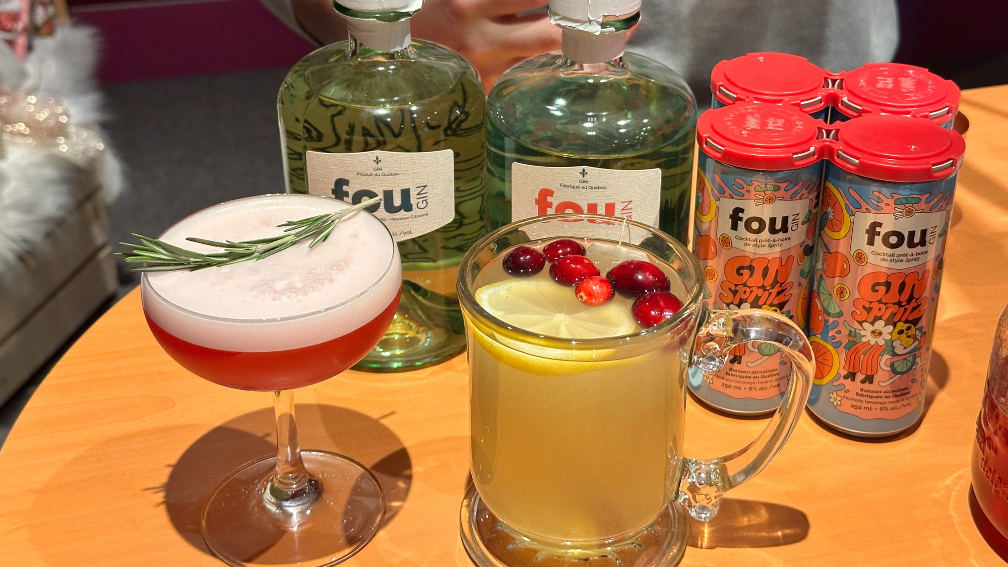 2 recettes de cocktails FOU GIN pour Noël — Rythme 102.9