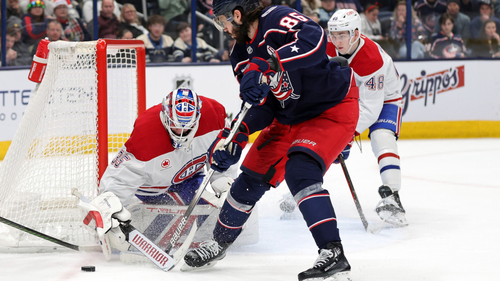 Canadiens 4 - Blue Jackets 5 | «On va finir par brûler Samuel ...