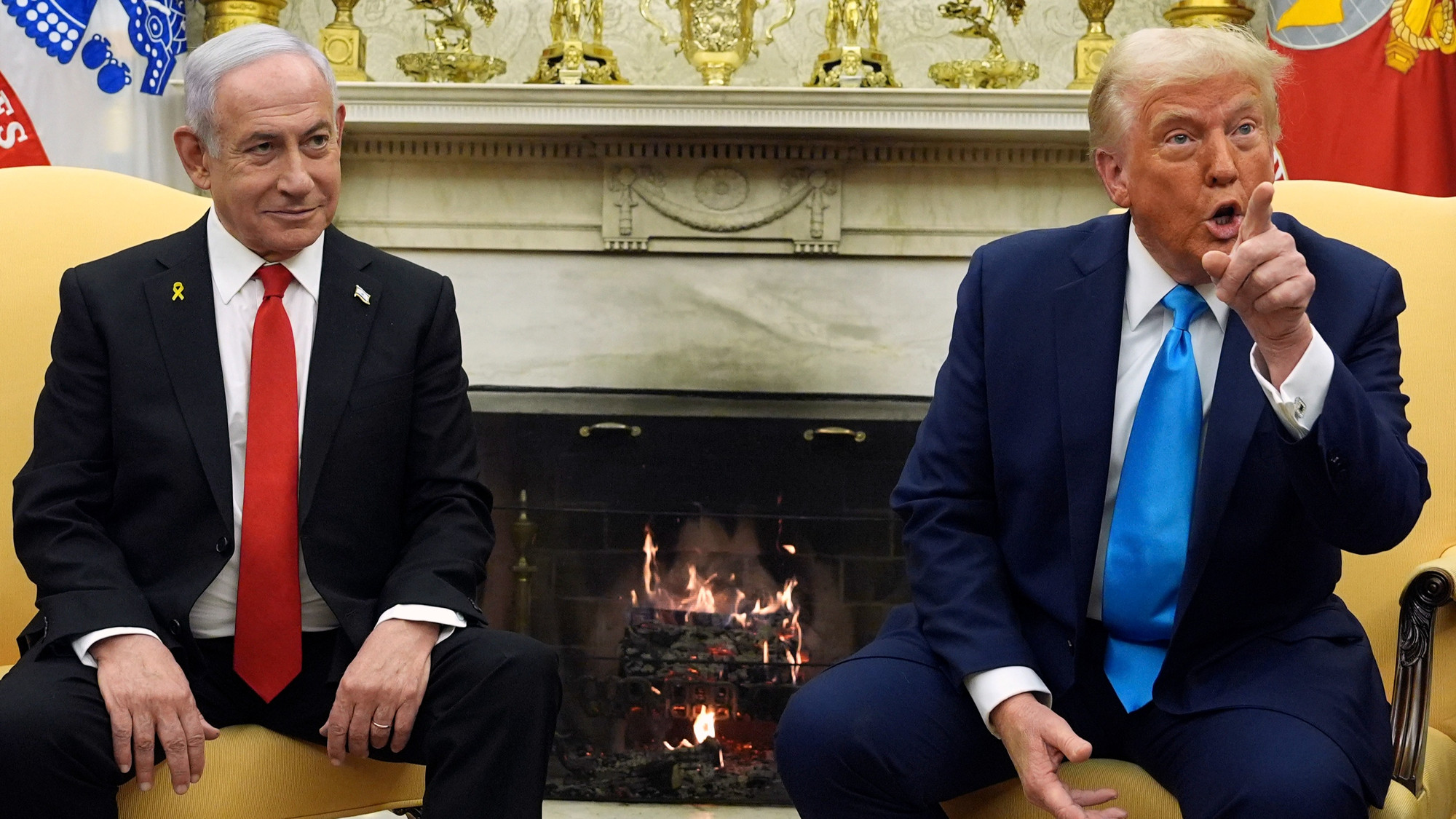 Trump reçoit Netanyahou à la Maison-Blanche | Gaza: «C'est un immense ...