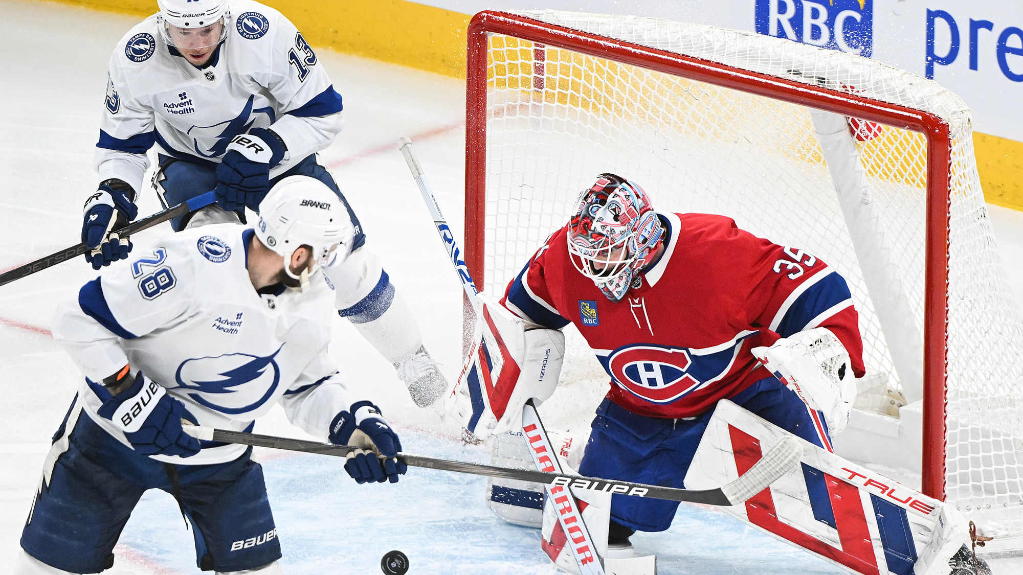 Canadiens 3 - Lightning 5 | Le Lightning triomphe face aux Canadiens ...