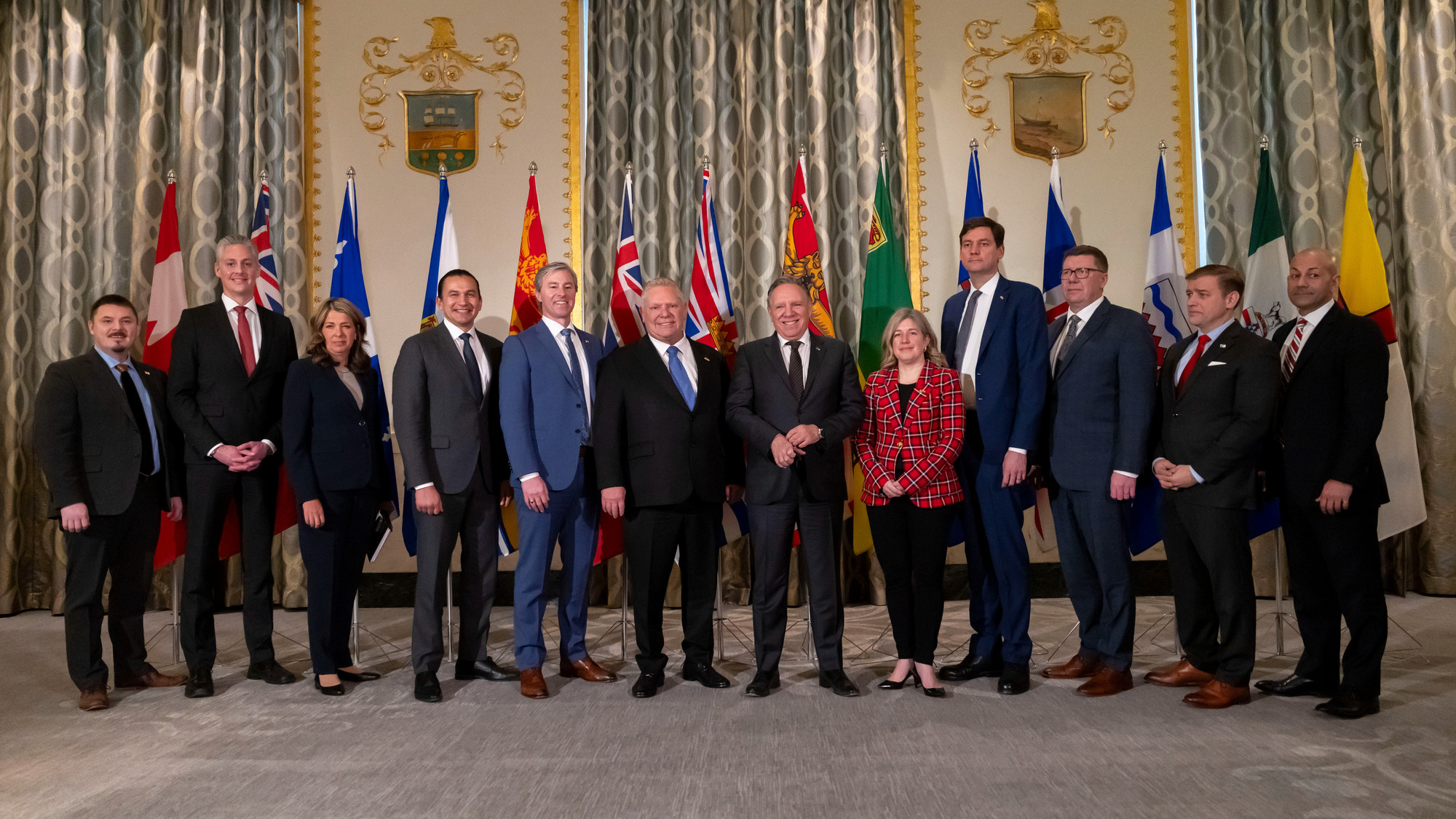 Une rencontre surprenante | Les PM des provinces à la Maison-Blanche ...