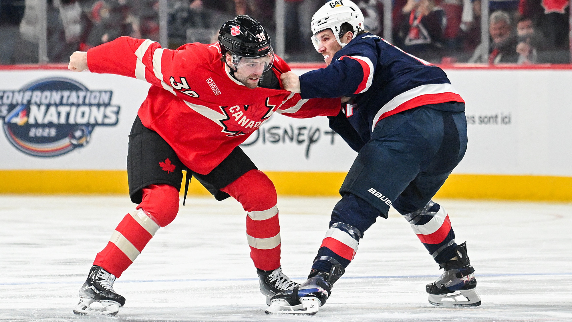 Bagarres au match Canada-USA | «Les neuf secondes les plus folles de l ...