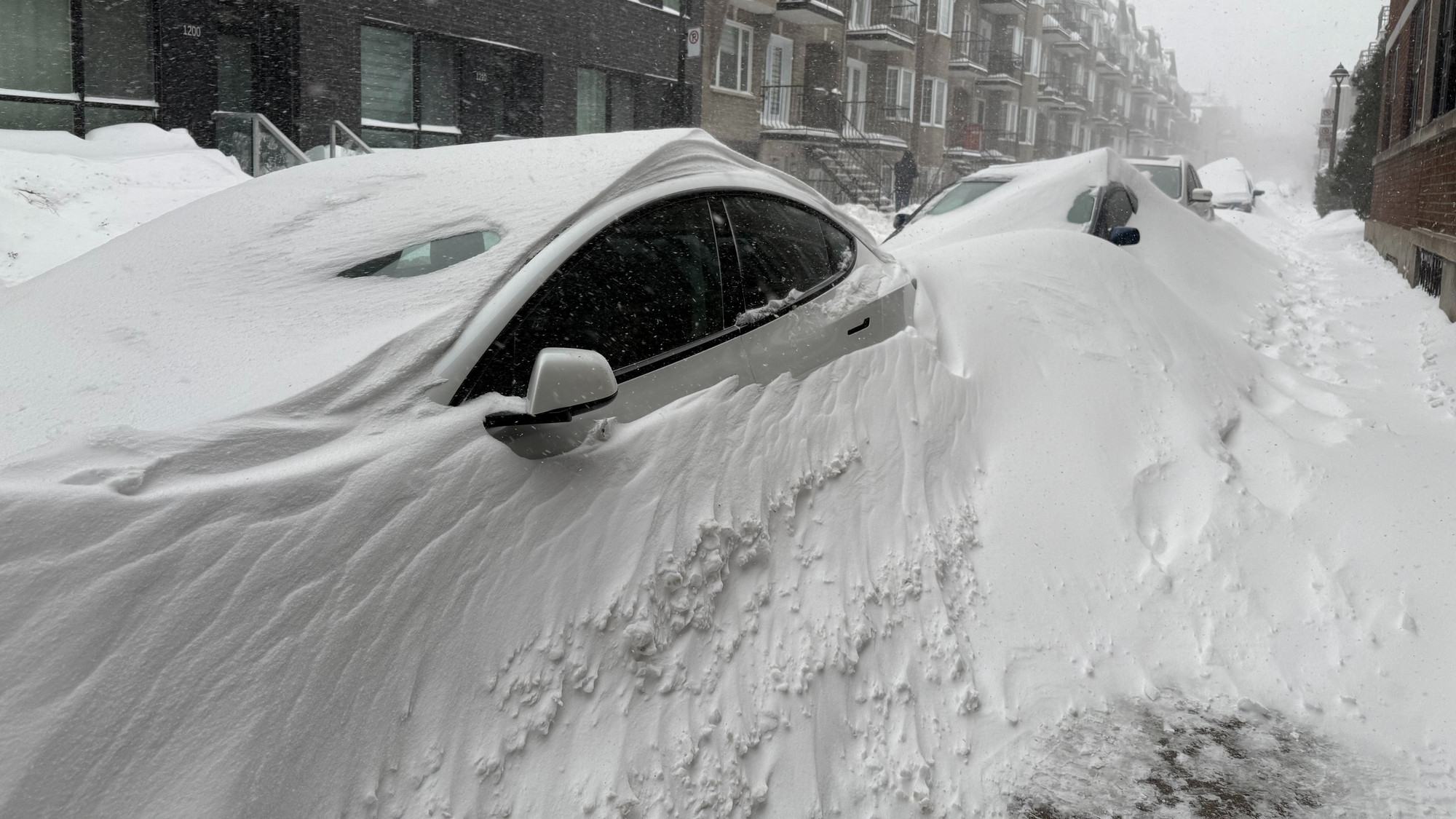 Une vraie bordée de neige: la tempête du 16 février 2025 en images — 98 ...