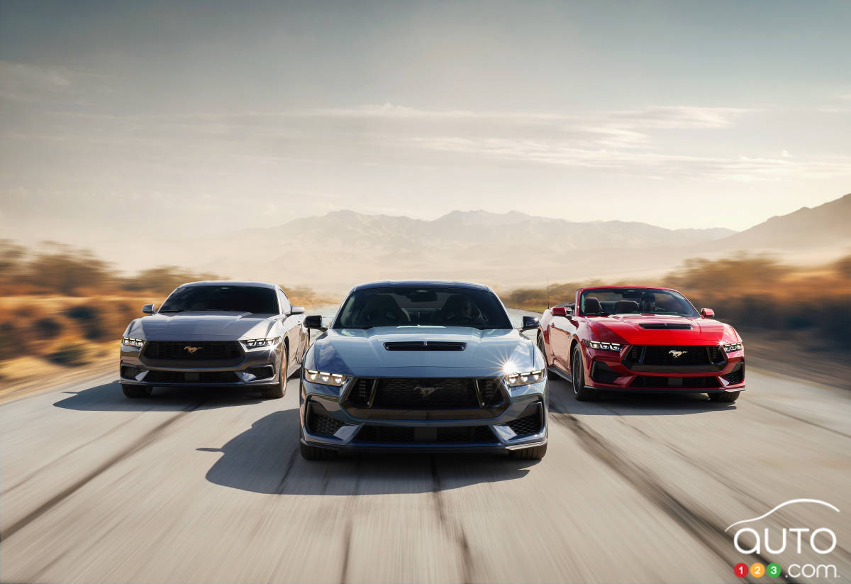 Une Mustang en forme de berline ? | Ford réserve le nom de Mach 4 — 104 ...