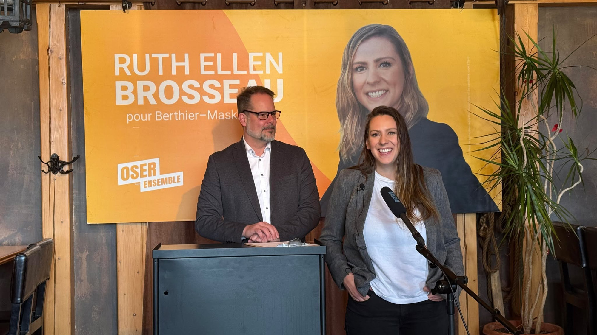 Ruth Ellen Brosseau de retour sur la scène politique — 106.9 Mauricie