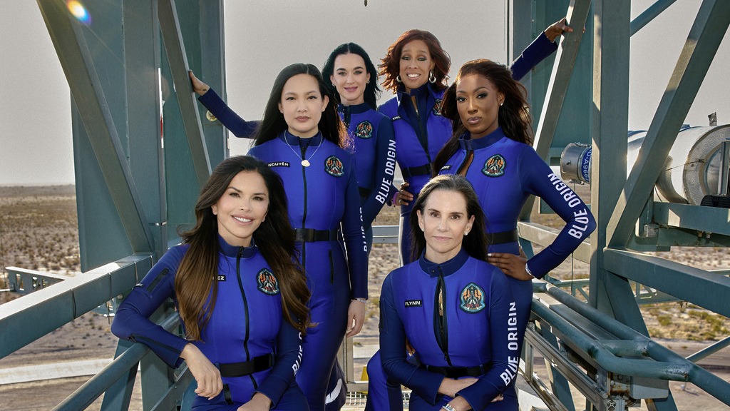 Katy Perry, Gayle King and Blue Origin's all-female crew complete space ...