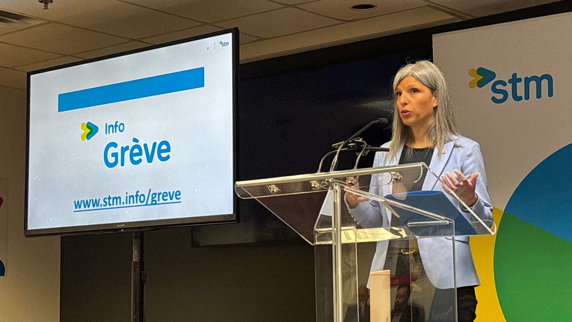 La directrice parle des tenants et aboutissants | Grève à la STM: les ...