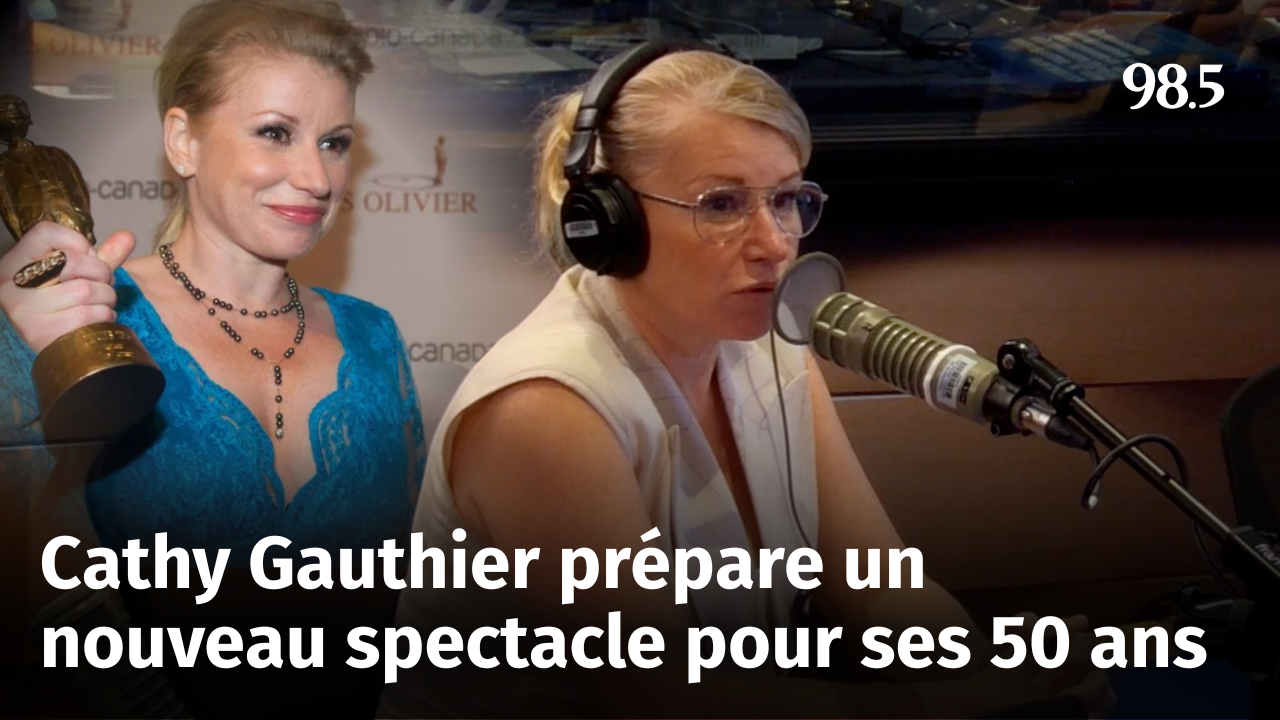 Après avoir retrouvé son père | L'humoriste Cathy Gauthier prépare un nouveau spectacle pour ses ...