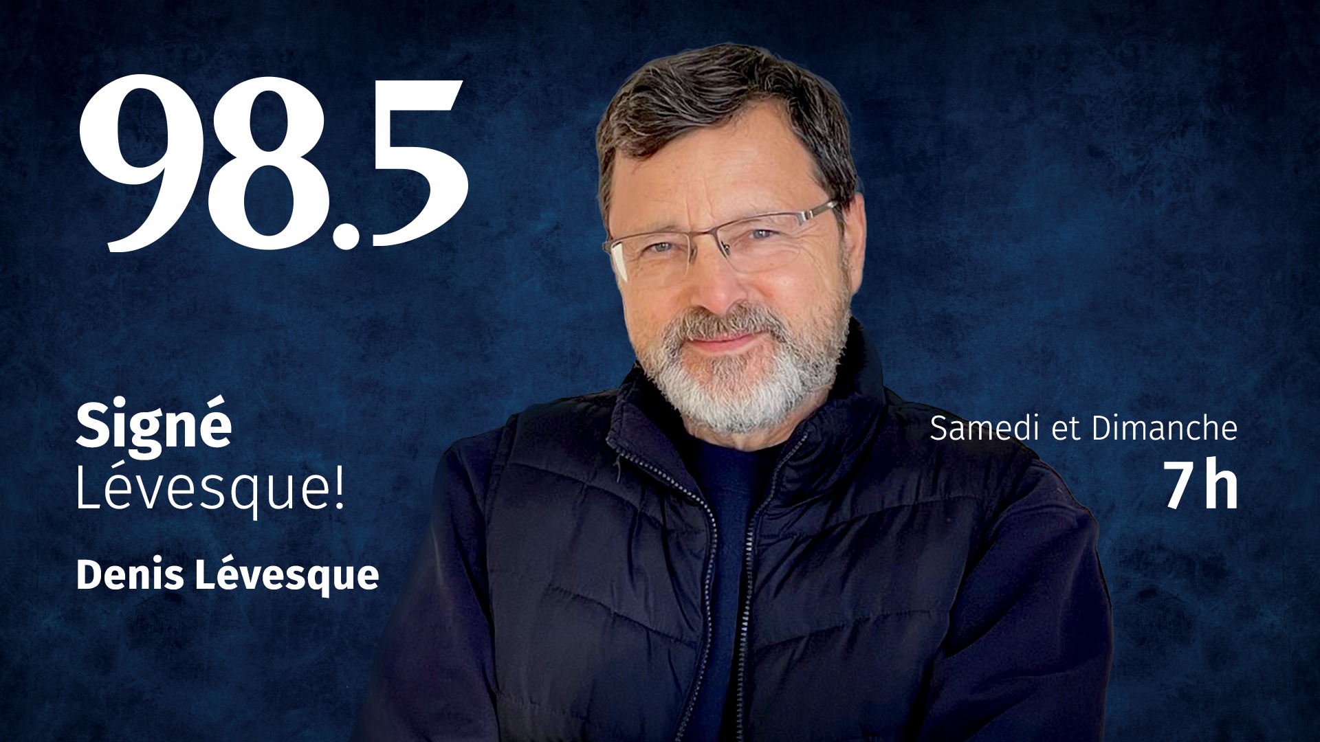 Denis Lévesque: la nouvelle voix des week-ends au 98.5 dès le 4 octobre ...