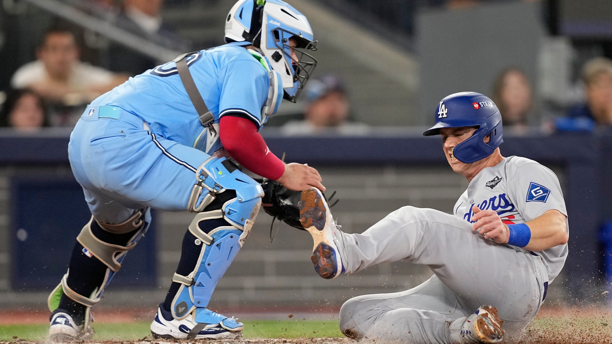 Les Blue Jays ratent leur première chance | Les Dodgers gagnent 3-1, poussant la série à un ...