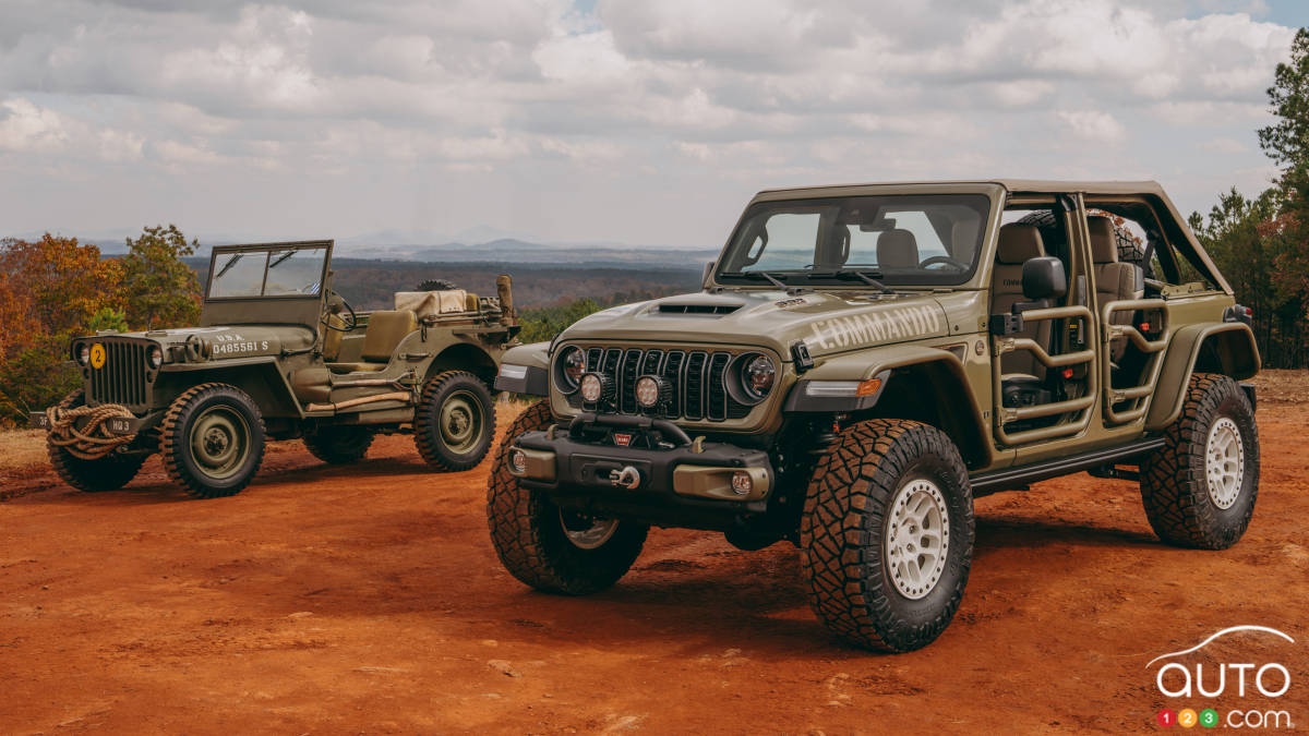 Aux forces armées américaines | Jeep Wrangler Commando 392 2026: un ...