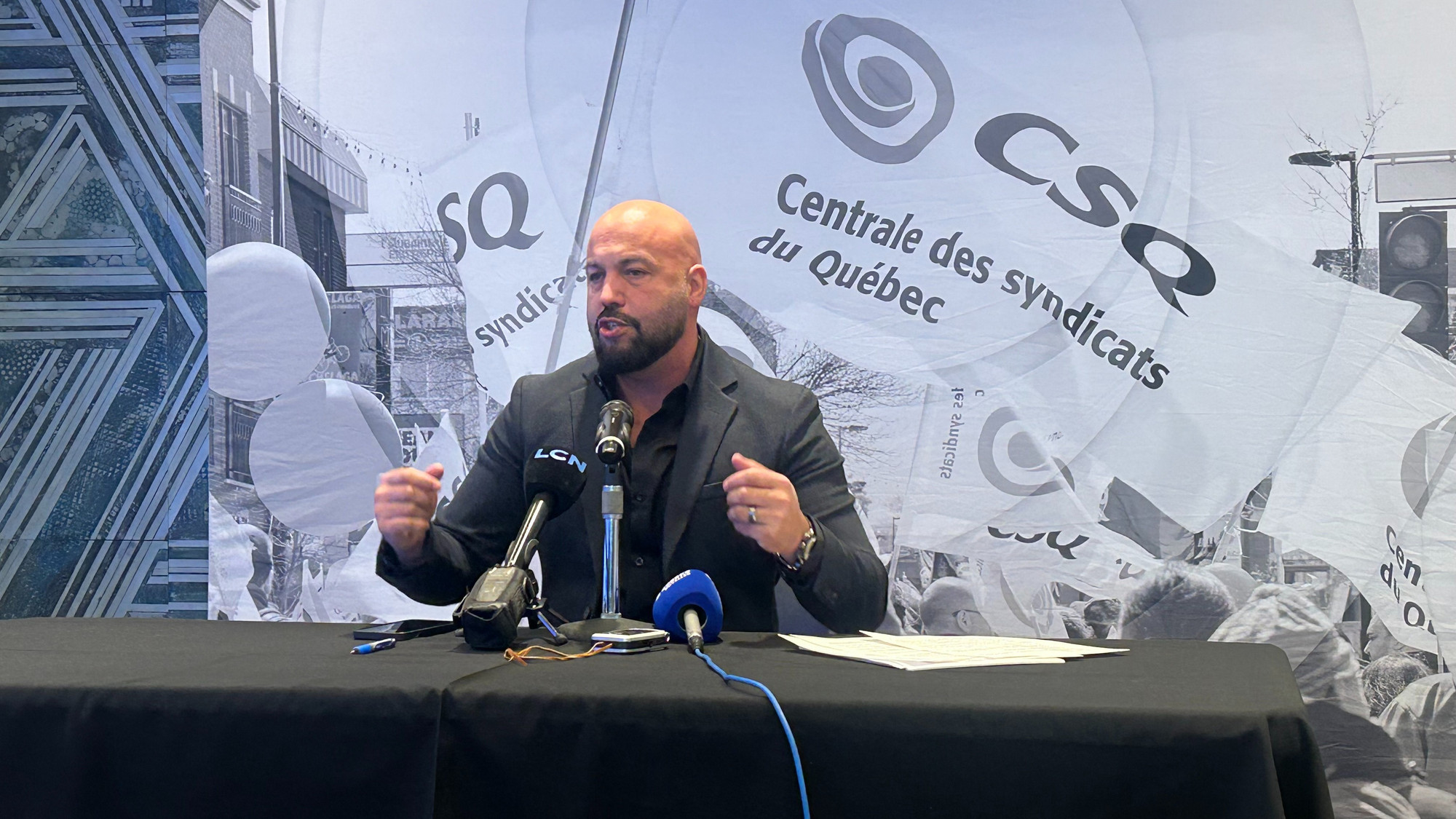Conférence de presse de la CSQ | «On veut un équilibre et non que le ...