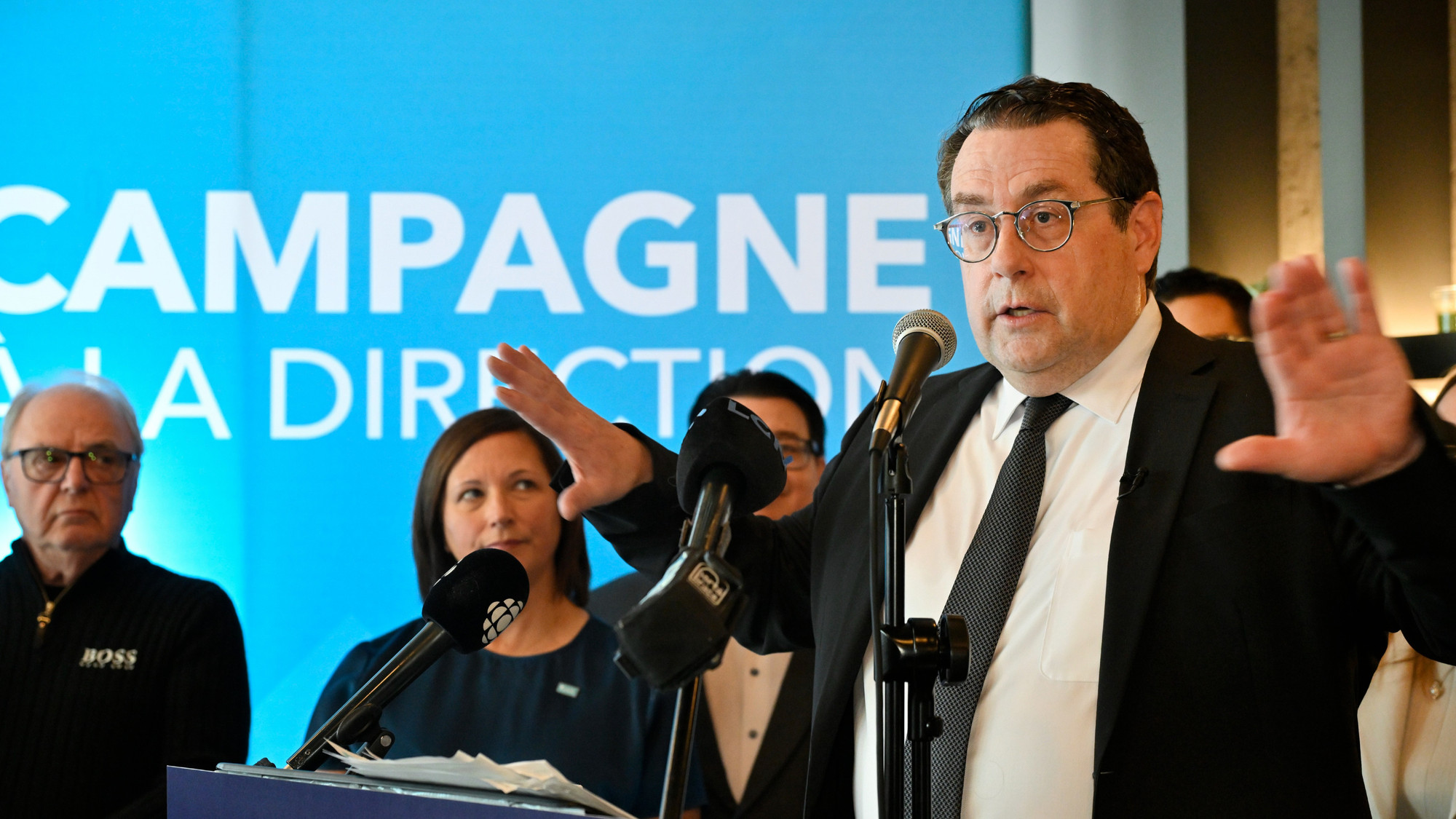 Course à la chefferie de la CAQ | Discours de Bernard Drainville: une ...