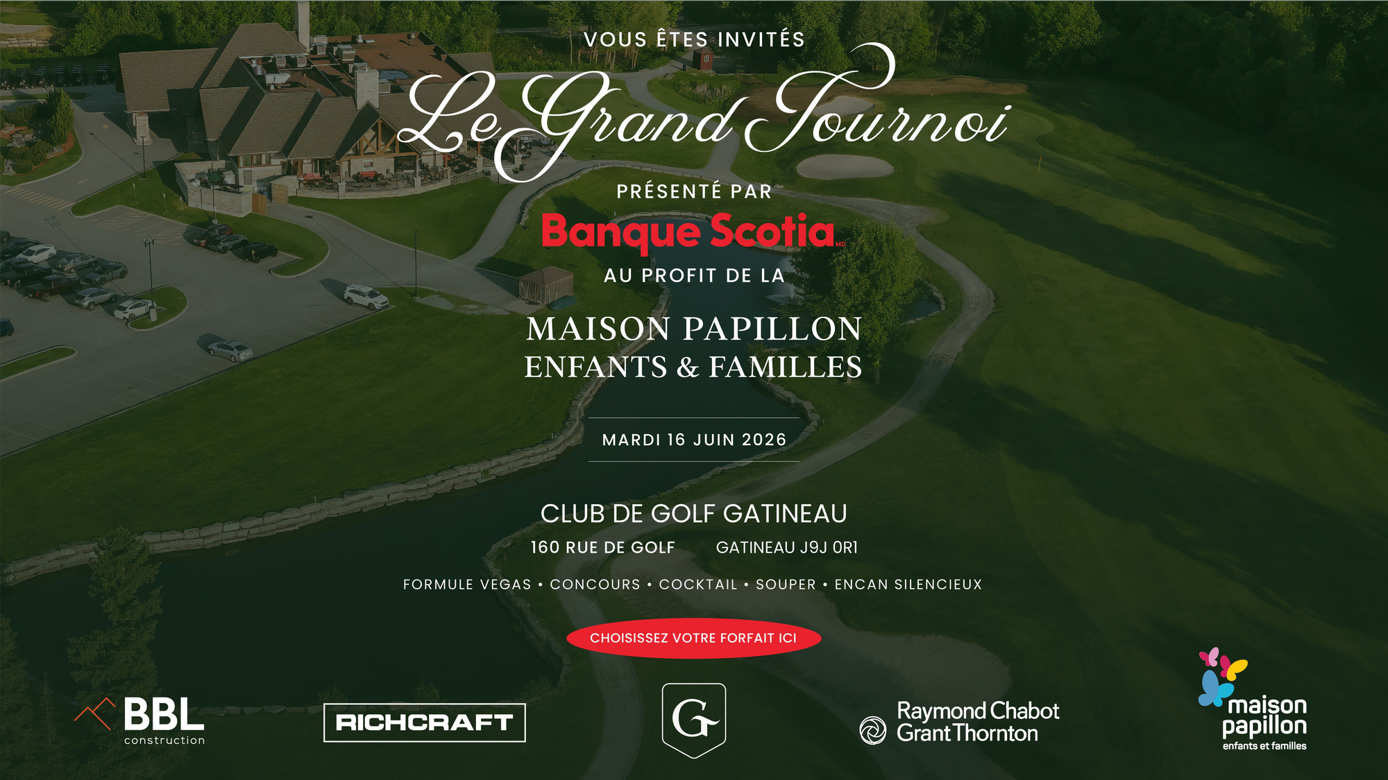 Tournoi de golf au profit de la Maison Papillon Enfants et Familles ...