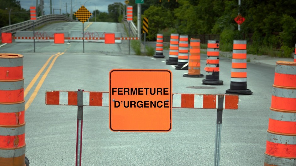 Fermeture d'urgence | Enjeux de sécurité sur un pont à Saint-Hippolyte ...