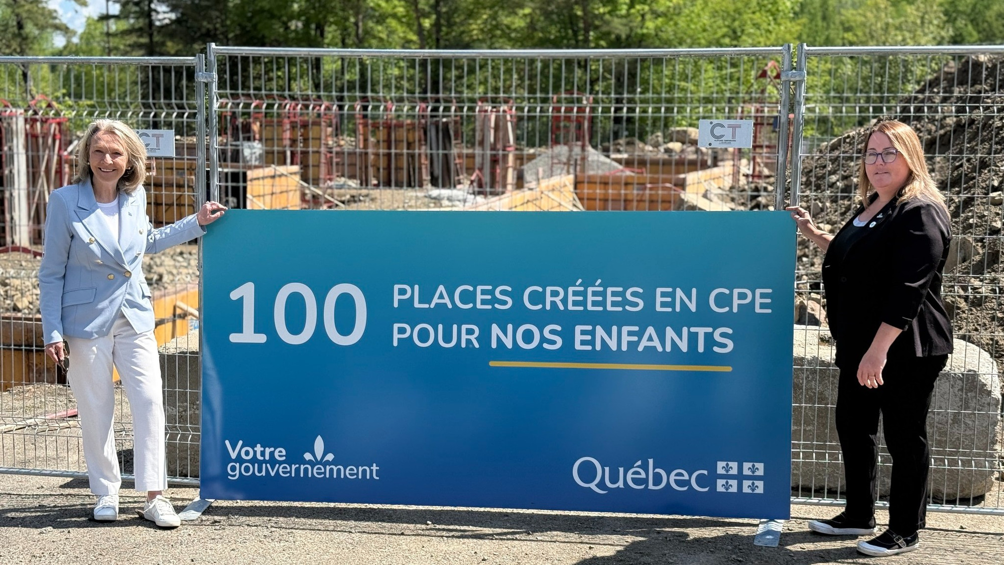 1re pelletée de terre | 100 nouvelles places en CPE à Saint-Hippolyte ...